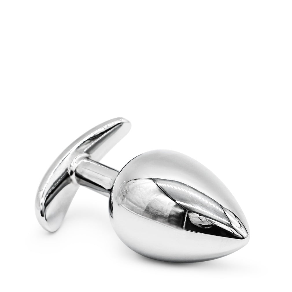 Xwqssg Butt Plug Anchor Shape Metal Anal Sex Trainer Waterproof