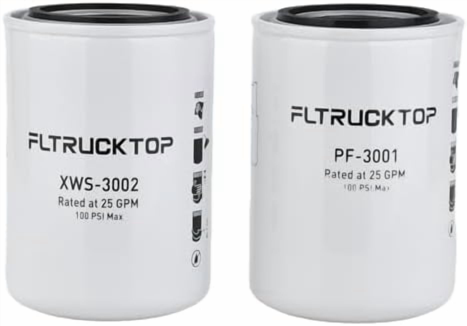 XWS-3002 PF-3001 Water Separator Fuel Filter kit Compatible with FASS ...