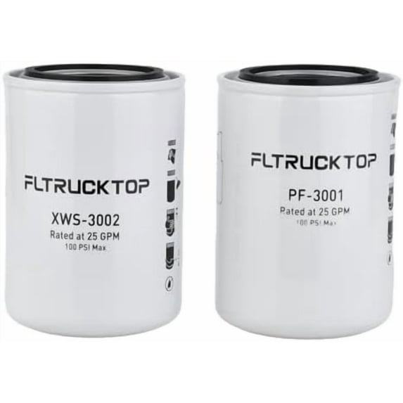 XWS-3002 PF-3001 Water Separator Fuel Filter kit Compatible with FASS ...