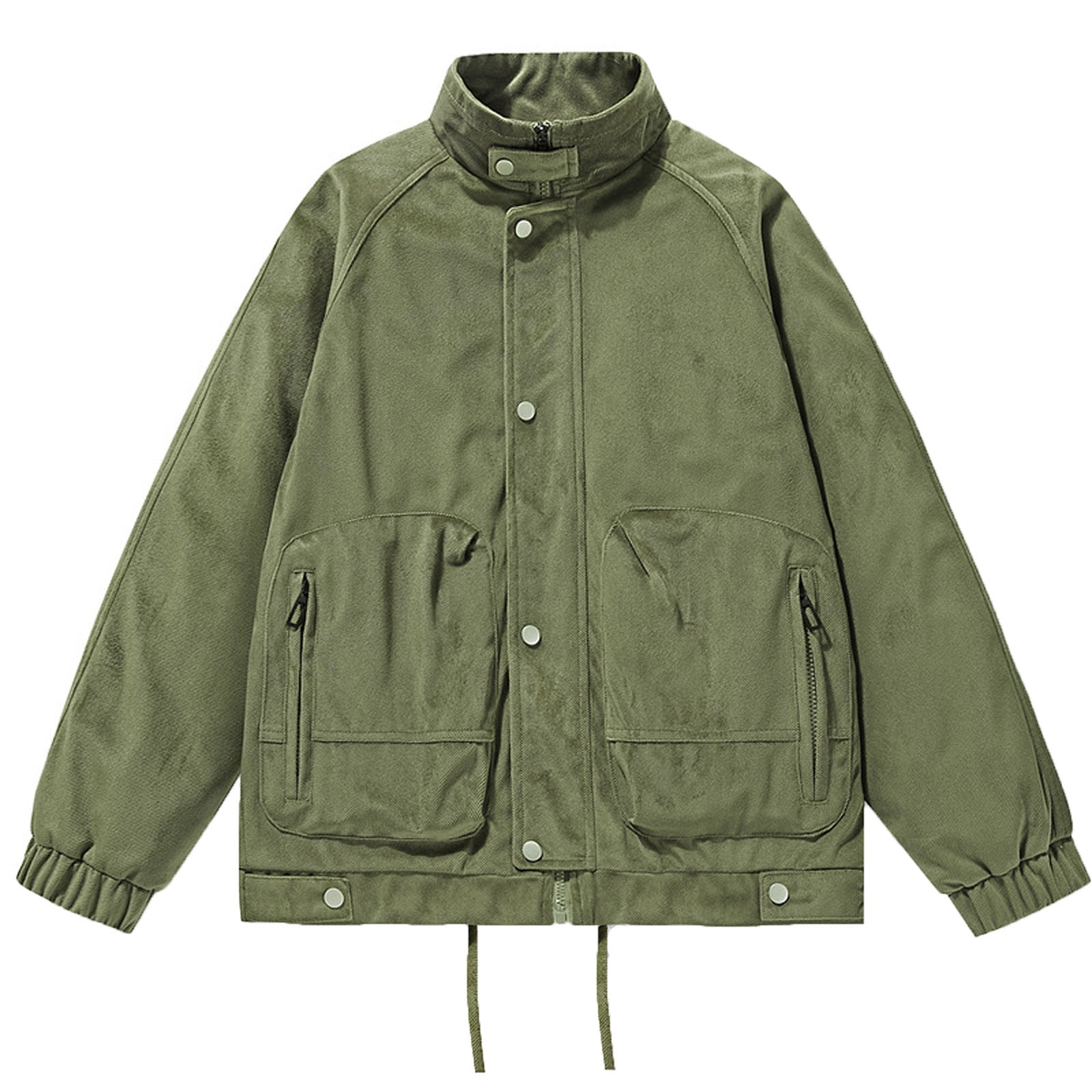 XWSHYW Mens Coat Mens Thin Fall Outdoor Windbreaker Slim Fitting Long ...