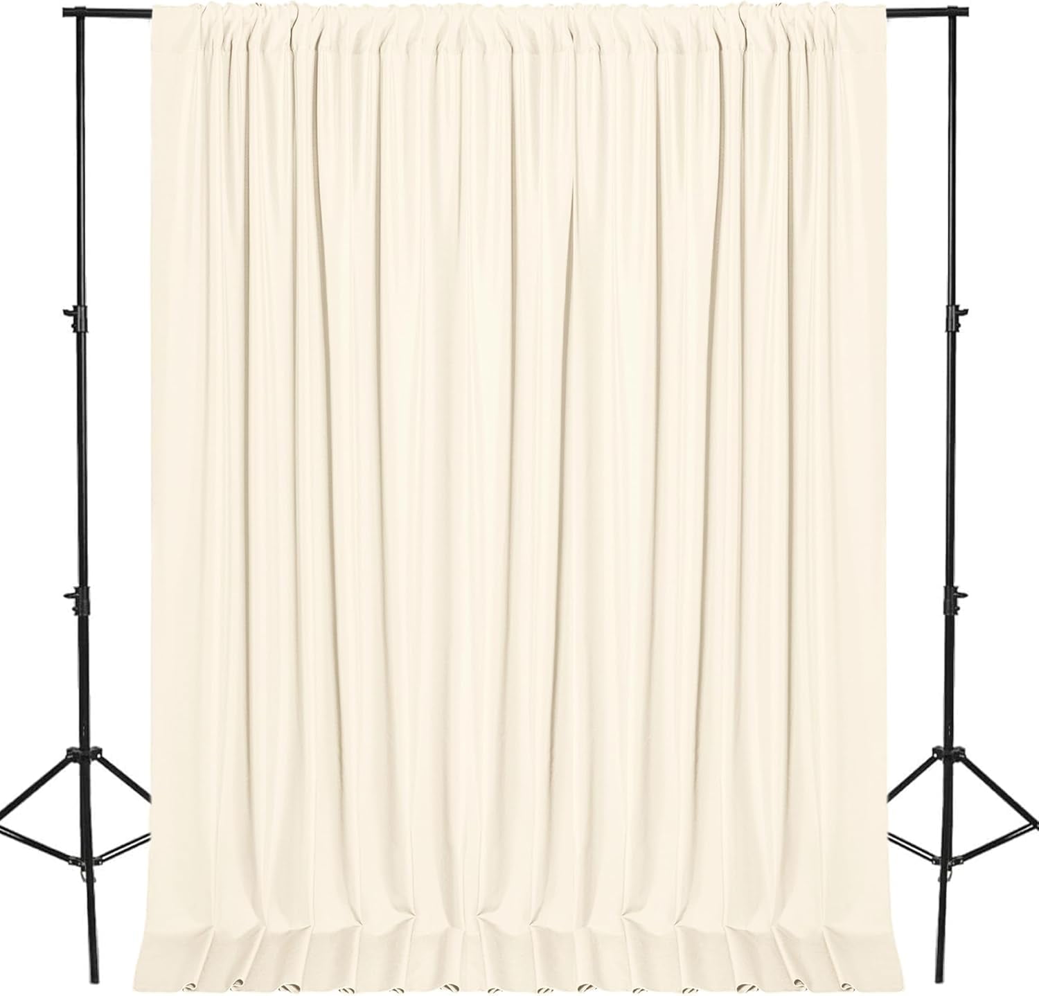 XWZO Champagne Sliding Glass Door Curtains Pack of 2 for Parties, Soft ...