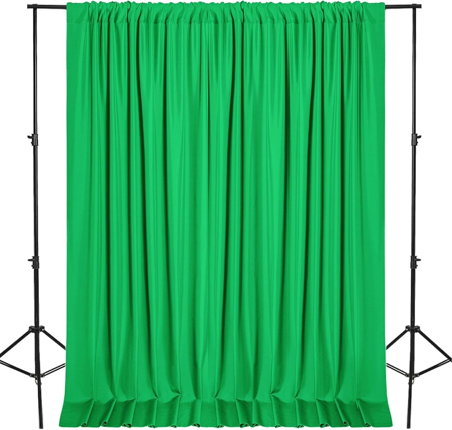 XWZO Green Sliding Glass Door Curtains Pack of 2 for Parties, Soft ...