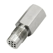 2Pcs Car Exhaust Fitting Connector, M18x1.5 Thread Adapter, Stainless ...