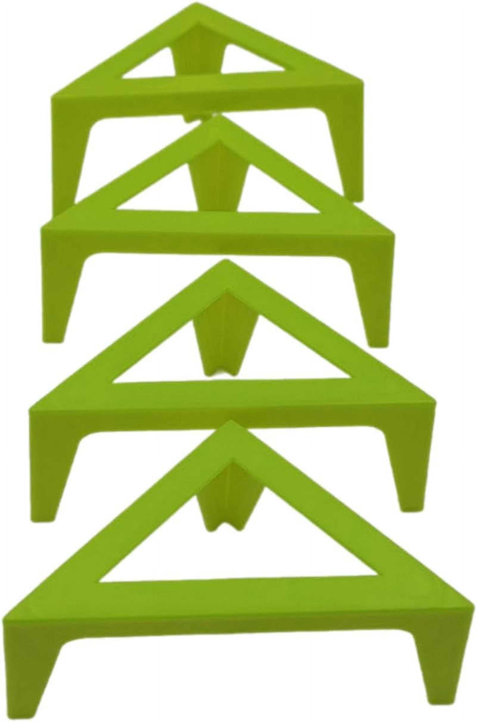 XXF-4PCS Plastic Canvas Stands For Fluid Acrylic Pouring Paints Painter ...