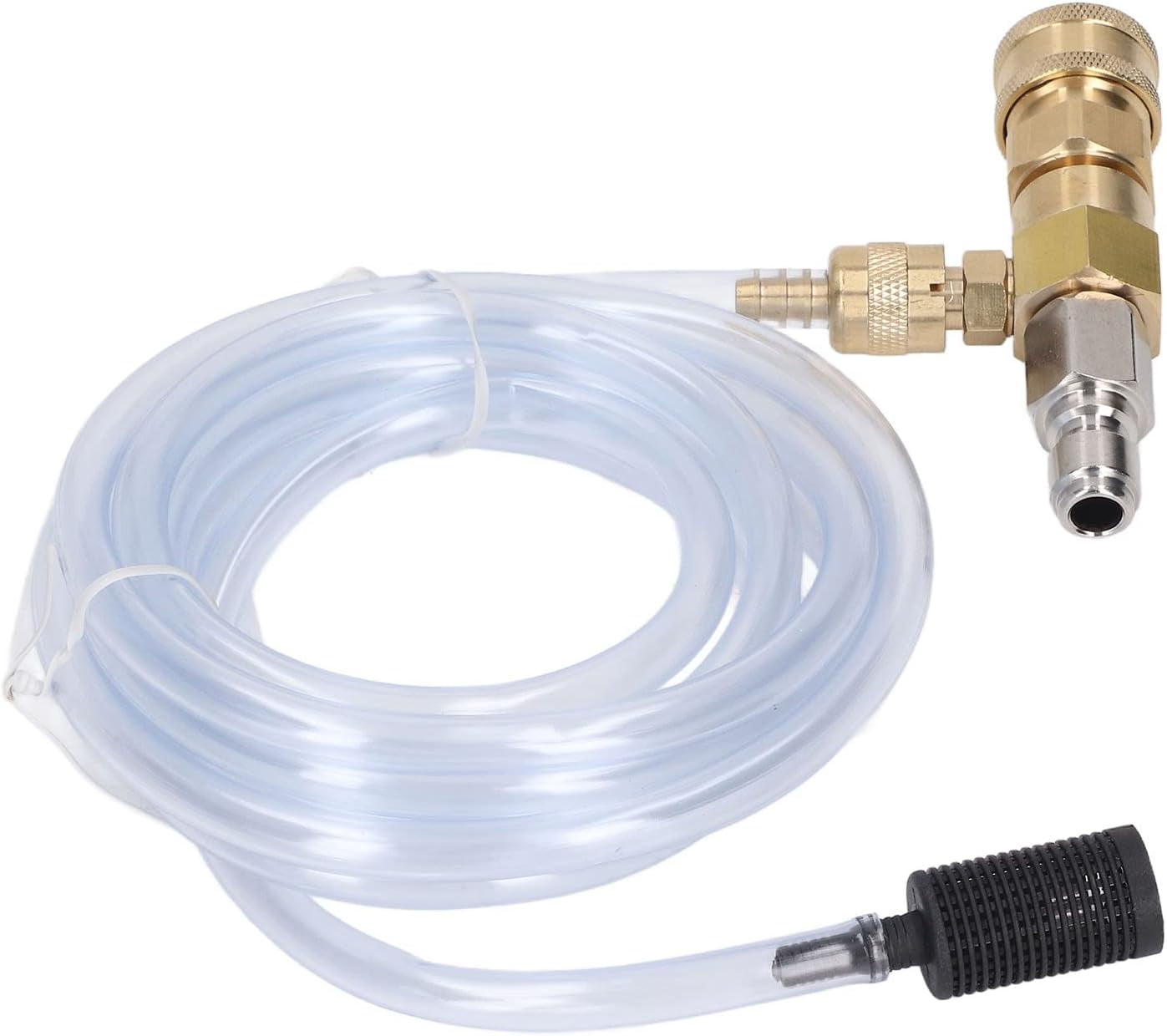 XXF-Adjustable Chemical Injector Kit,5000PSI Soap Injector with 3/8 ...