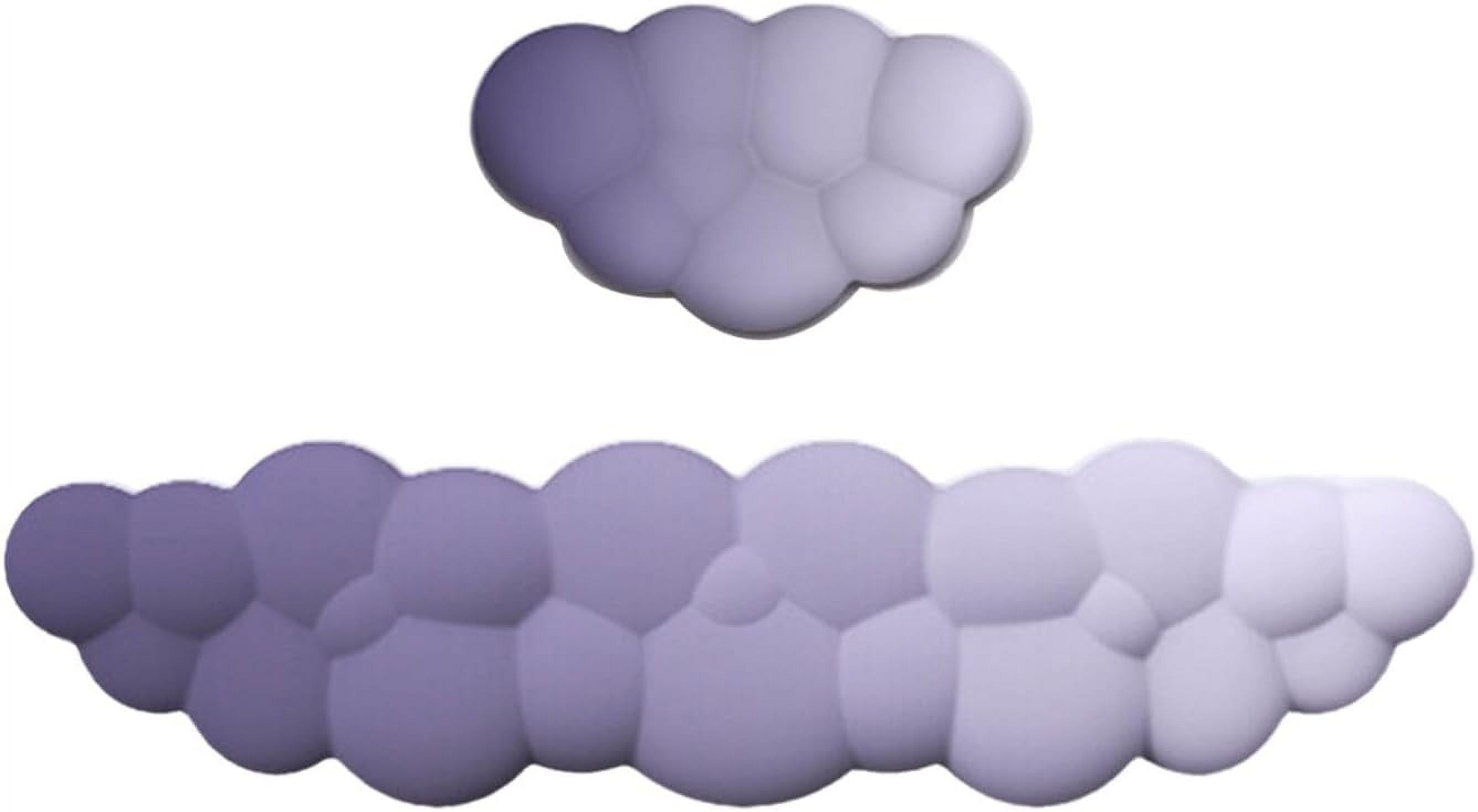 XXF-Cloud Wrist Rest Keyboard, Silicone Comfortable Cloud Palm Rest ...