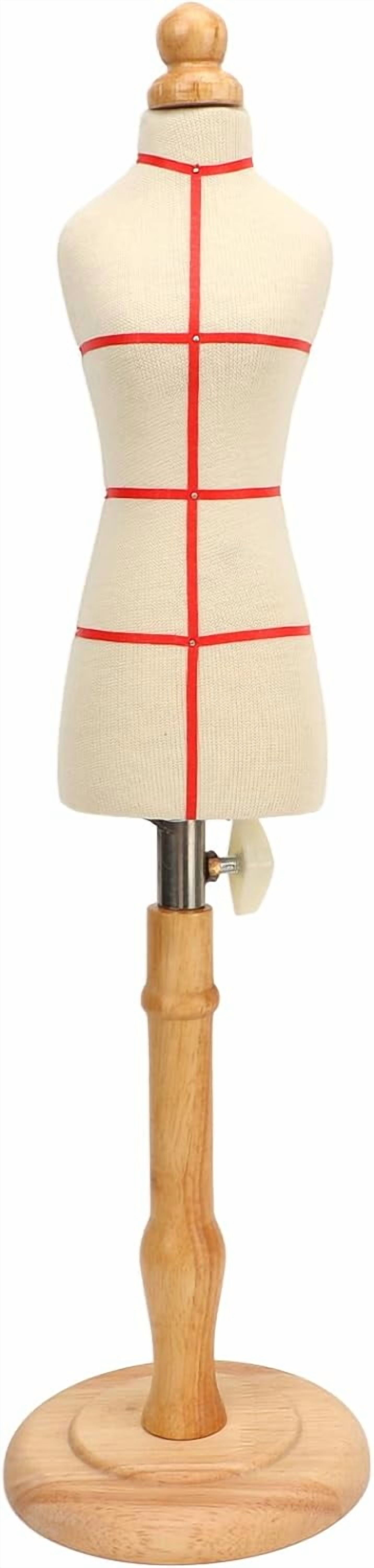 XXF-Female Dress Form,Mannequin Torso Body，Adjustable Height Wedding ...