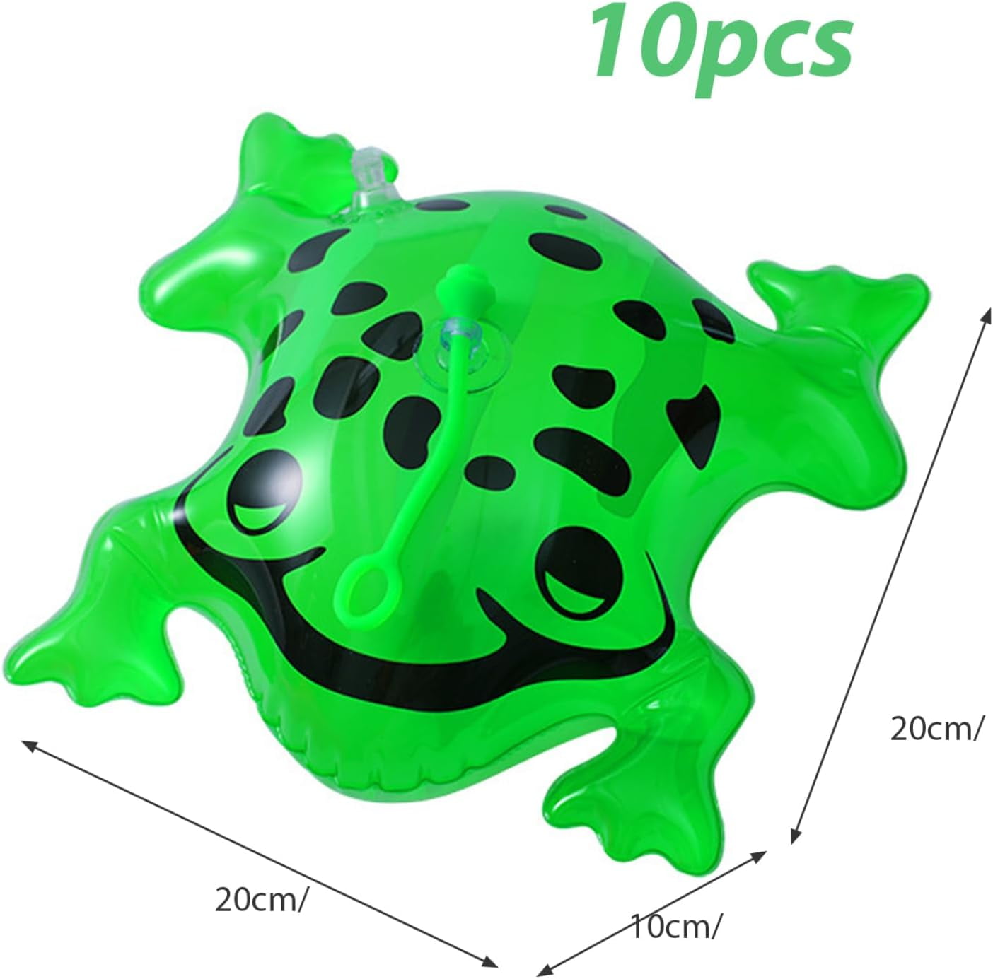 XXF-Frog Balloon, Inflatable Frog 10Pcs Light Up Realistic Frog Balloon ...