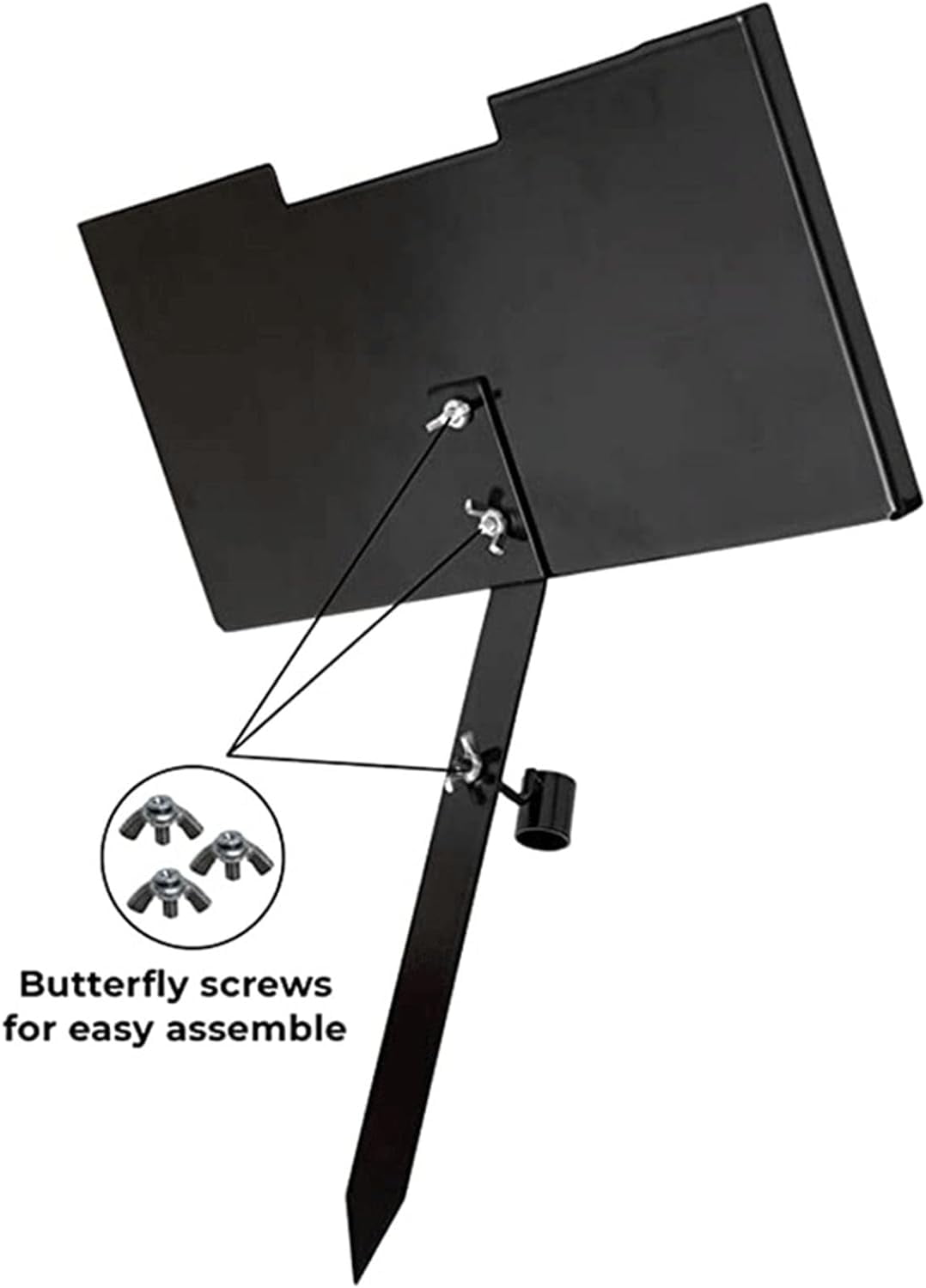 XXF-Grave Marker Stand for Stones Iron Anti Fade Easy Assembly Matte ...