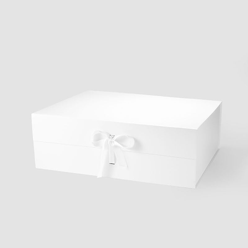 XXL Extra Large Magnetic Flap Gift Boxes, Luxury Big Collapsible Box for Present Packaging ...