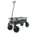 XXL Heavy Duty Hauler Folding Wagon Utility Cart - Black / Gray ...