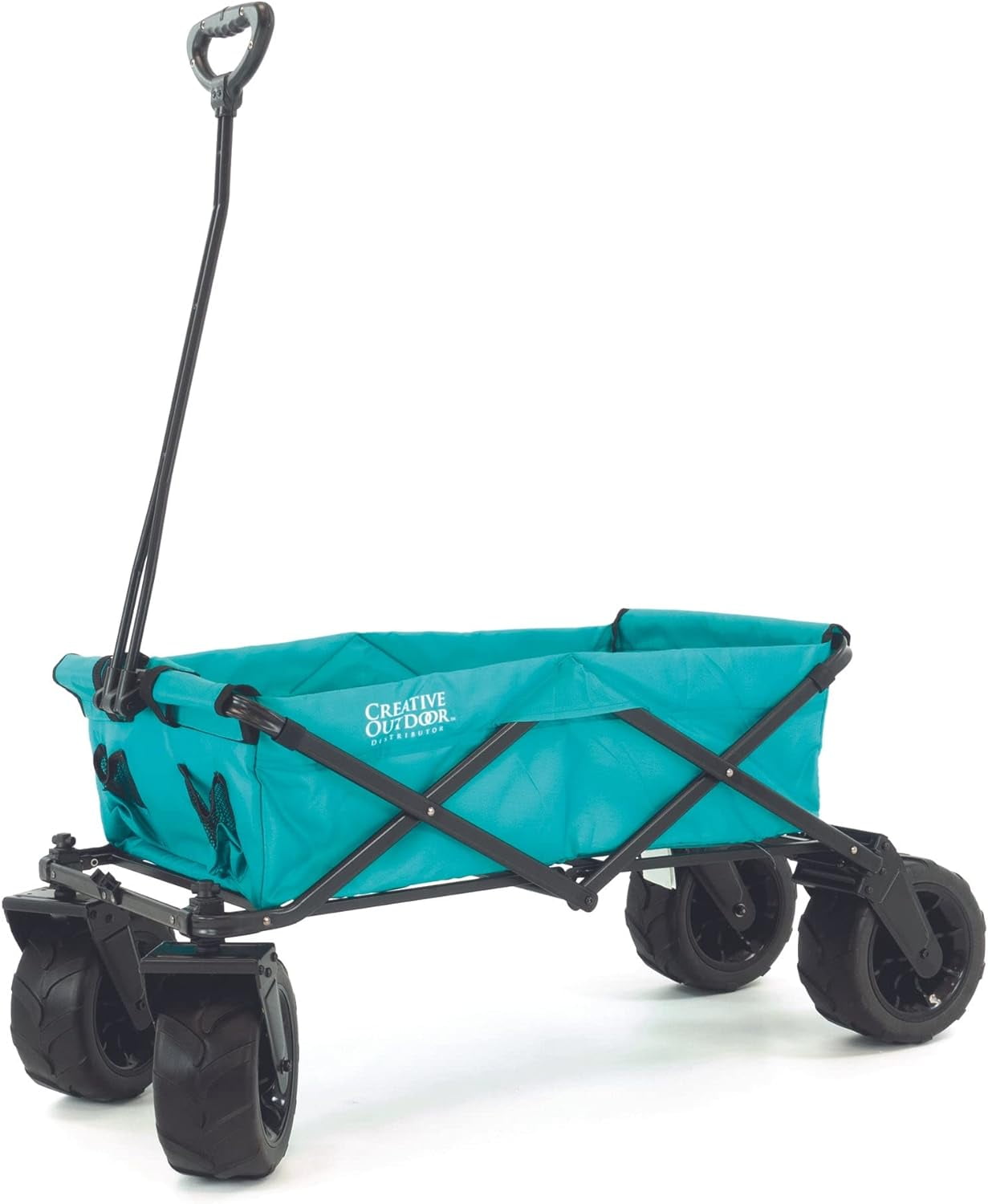 Creative Outdoor Heavy Duty Wagon All Terrain Beach Cart, 200lbs ...