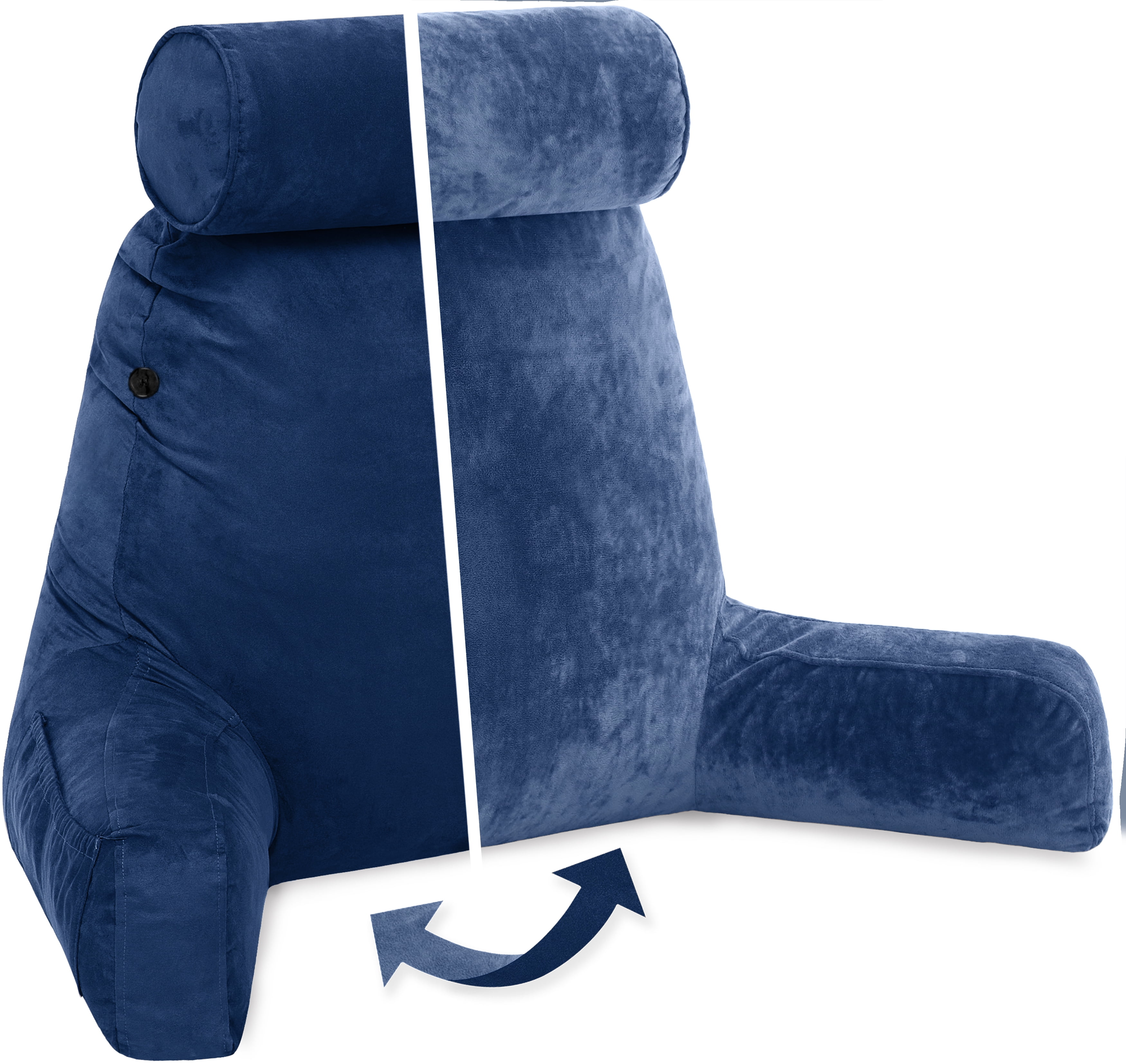 XXL Husband Pillow Aspen Edition - Adult Reading Bed Rest Pillow with ...