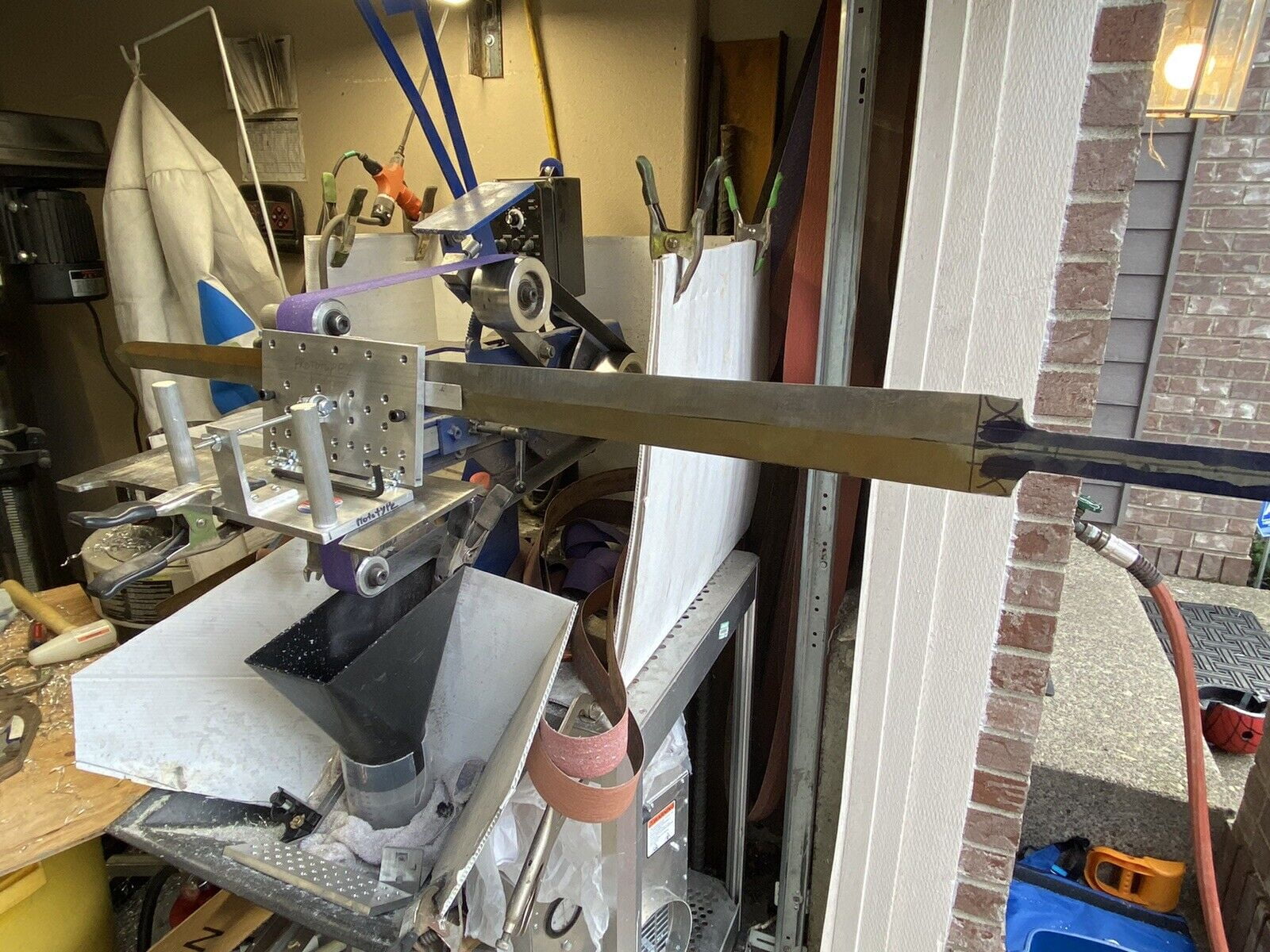 XXL KNIFE & SWORD BEVEL GRINDING JIG 8” INFINITE KNIFE ANGLES - Walmart.com