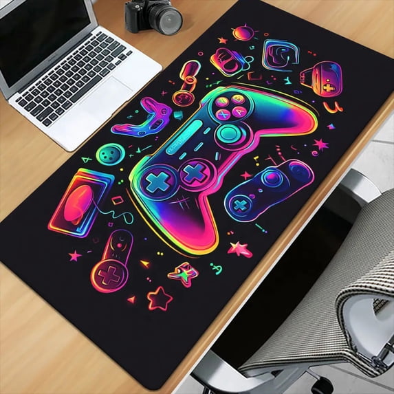 XXL Large Gaming Mouse Pad, Game Controller HD Print Desk Mat ...