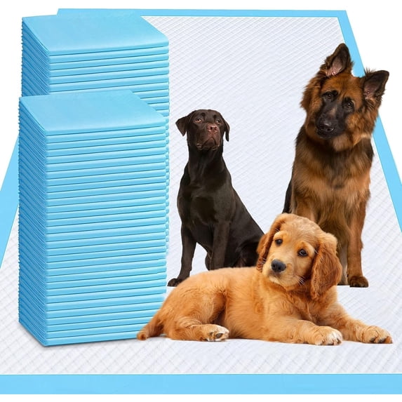 XXL Puppy Pee Pads - 36"x36", 100 Count, Super Absorbent, Thick ...