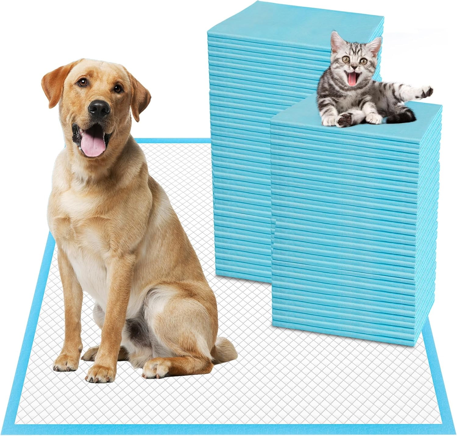XXL Thicken 6 Layers Heavy Absorbent 30"x36" Pet Training Dog Pee Pads ...