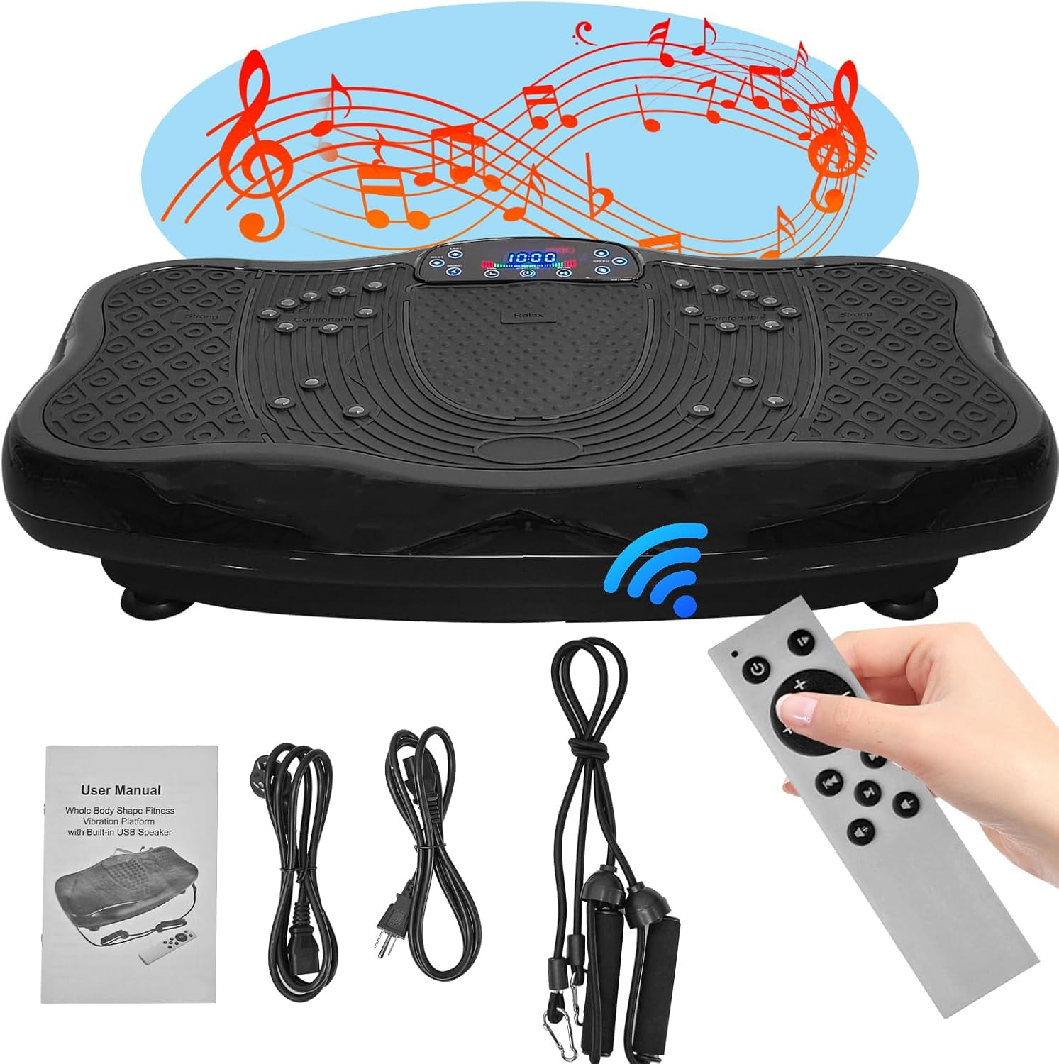 XXL Vibration Plate Exercise Machine, Vibration Plate, Power Plate ...