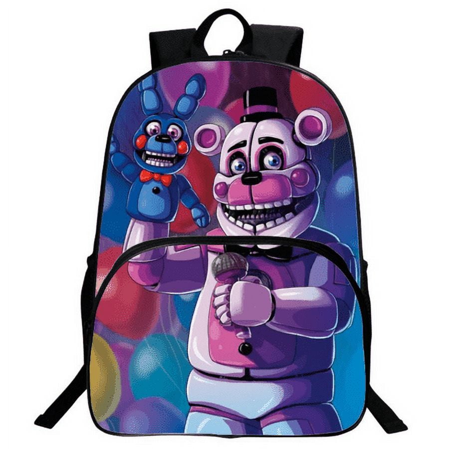 XXMAO Five Nights at Freddys Backpack 3D Anime Print Waterproof ...