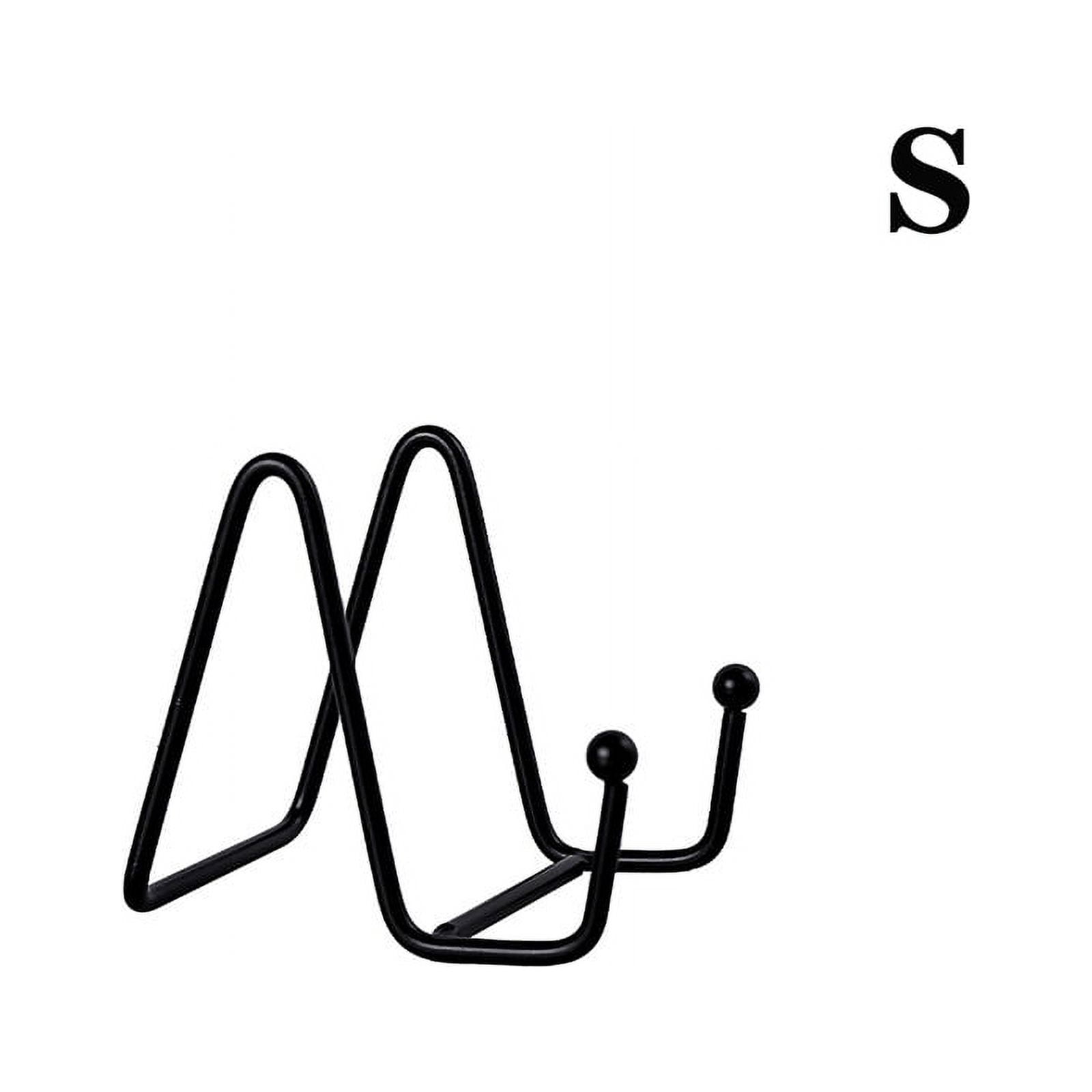 XXMAO Iron photo frame bracket stone easel bracket ceramic disc frame ...