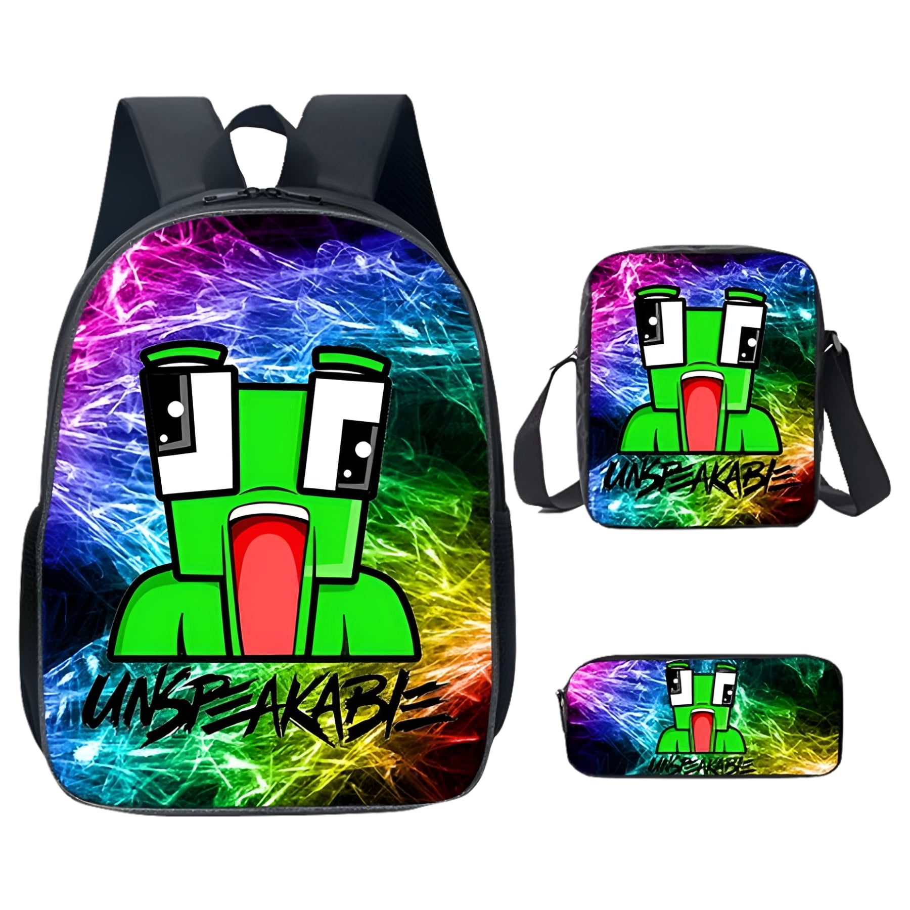 XXMAO Unspeak-able Kids School Bag Set, Boys Pencil Case Backpack ...