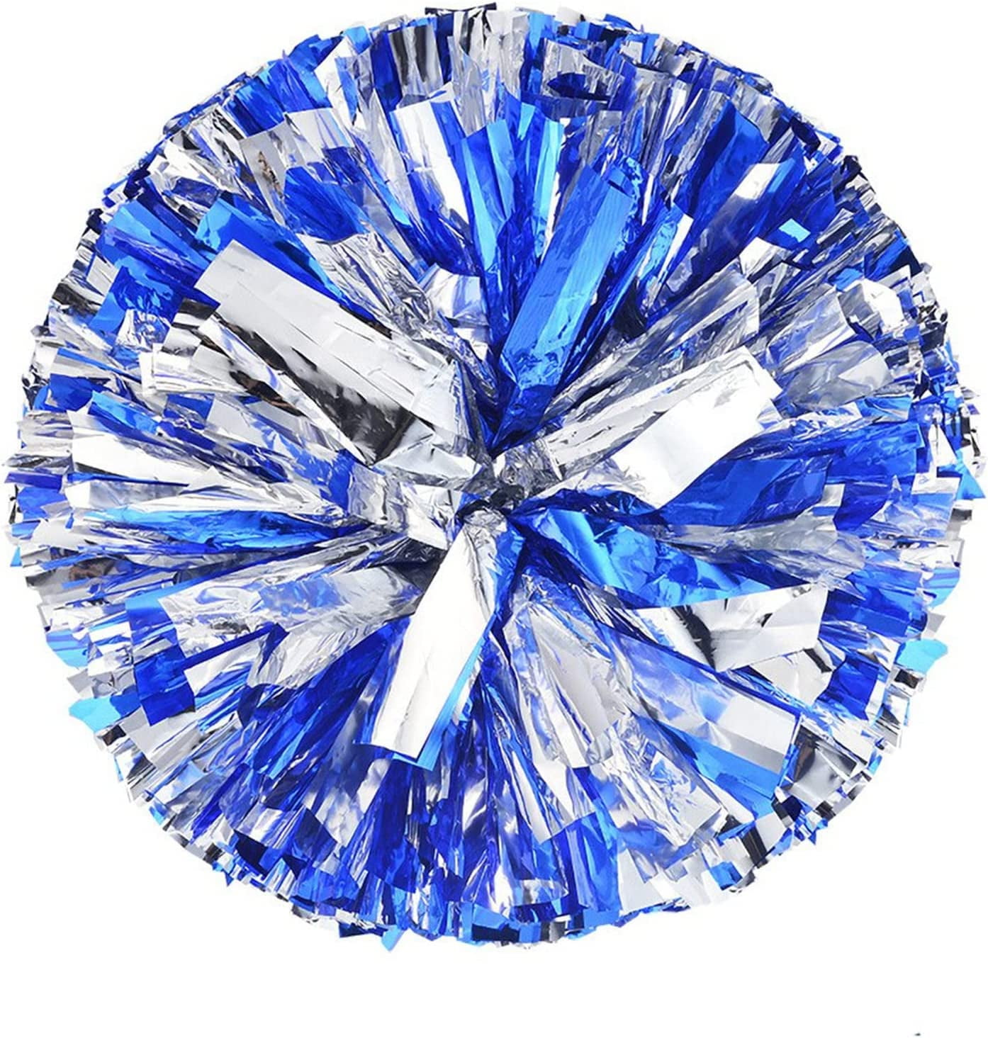 XXMU 2 Pack Cheerleader Pom Poms Sports Dance Cheer Plastic Pom Poms ...