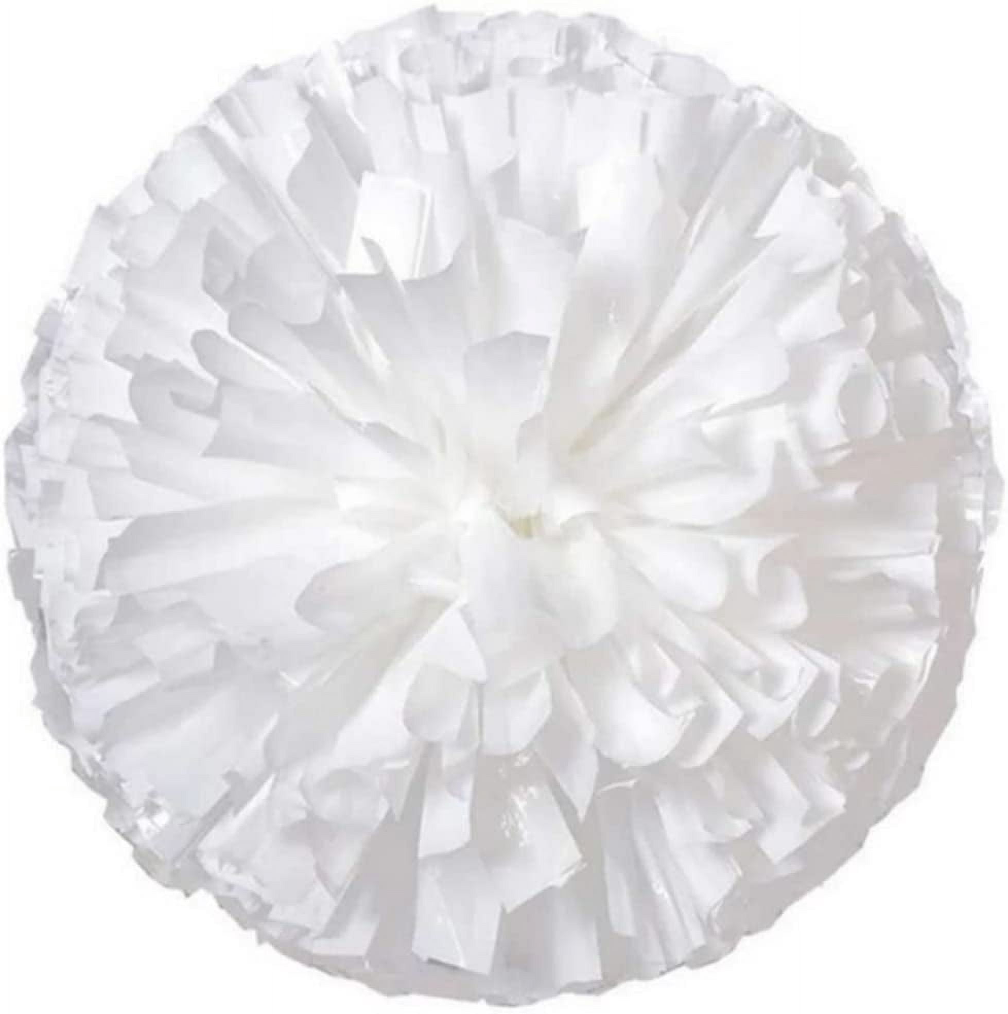 XXMU 2 Pack Cheerleader Pom Poms Sports Dance Cheer Plastic Pom Poms ...