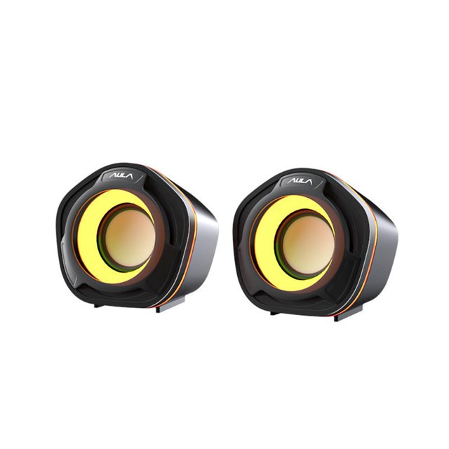 XXPLKPFA N-107 Wired Computer Mini Speaker, Multi-Device Compatible ...