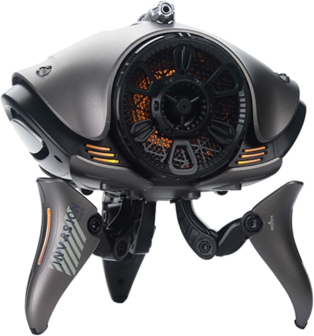 XXPLKPFA Wireless Bluetooth Speakers,Alien Mecha Style，Powerful Sound ...