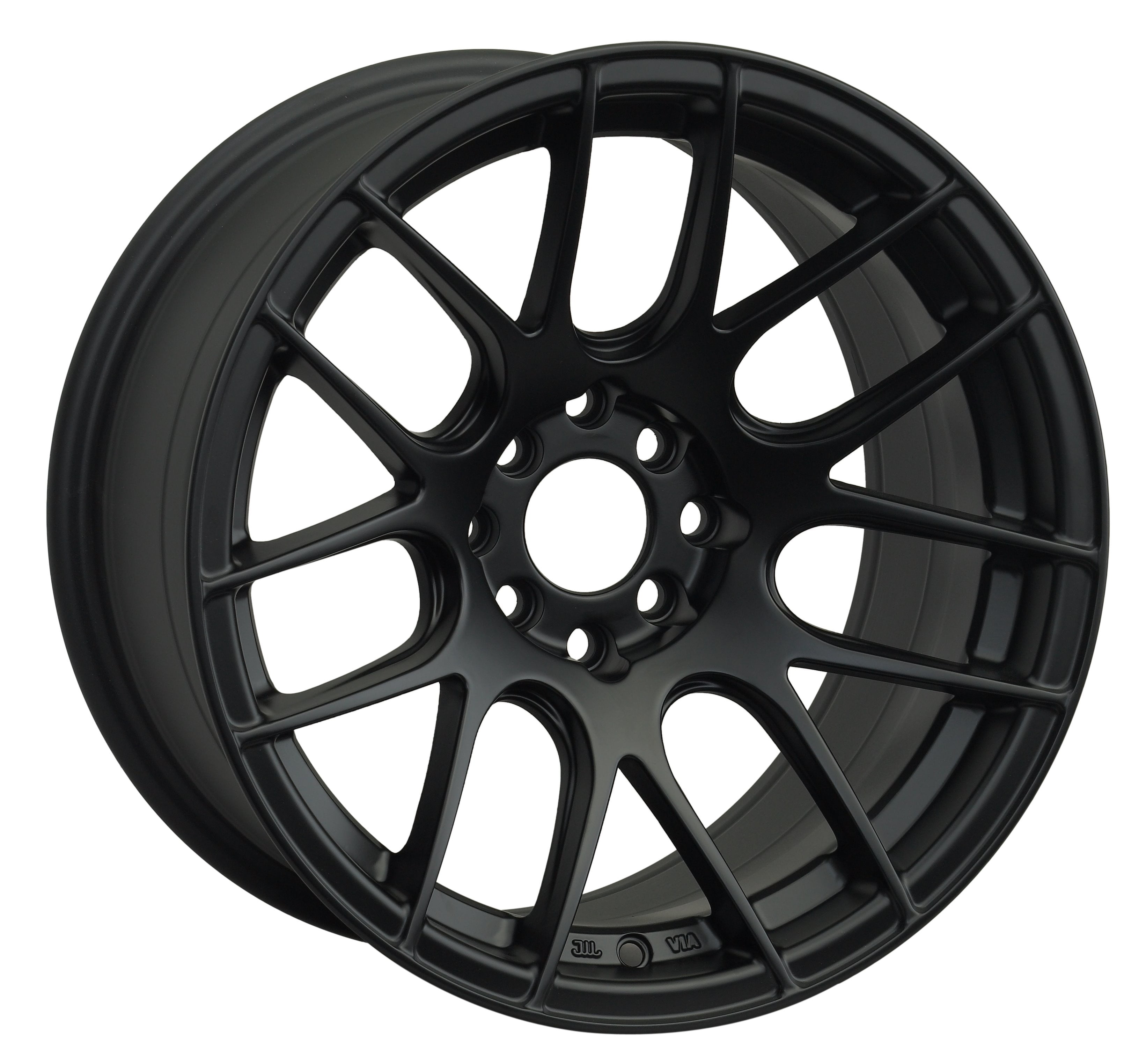 XXR 530 17x8.25 4x100/4x114.3 25et Flat Black Wheel - Walmart.com