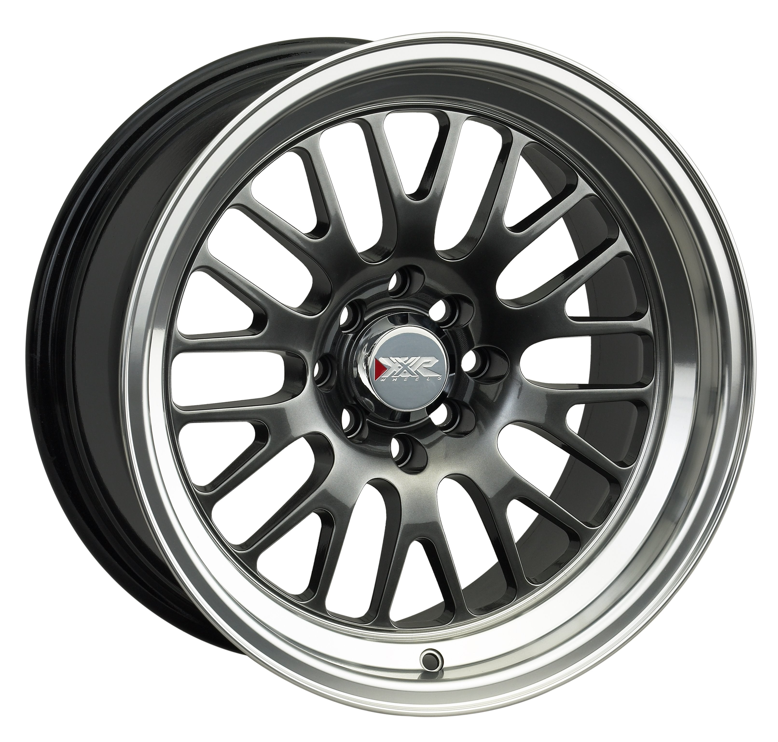 XXR 531 16x8 4x100/4x114.3 20et Chromium Black / ML Wheel - Walmart.com