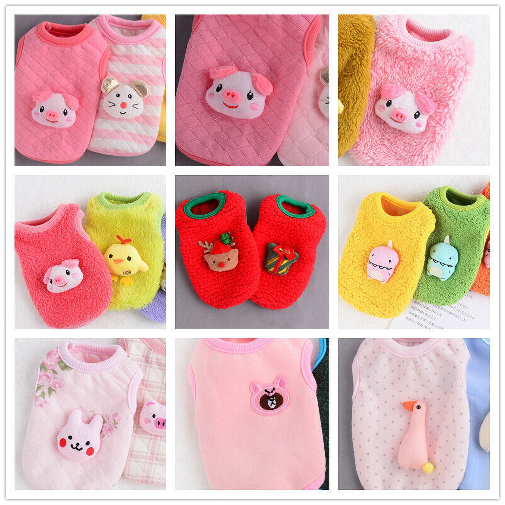 XXS XS Teacup Dog Sweate Puppy Coat Pet Clothes for Yorkie Chihuahua ...