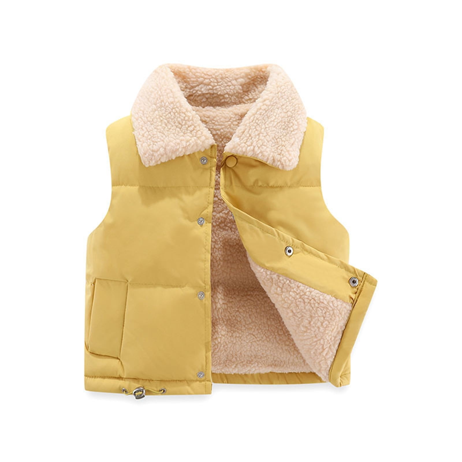 XXWXYD Children’s 2025 New Grain Velvet Waistcoat Girls Autumn Winter ...