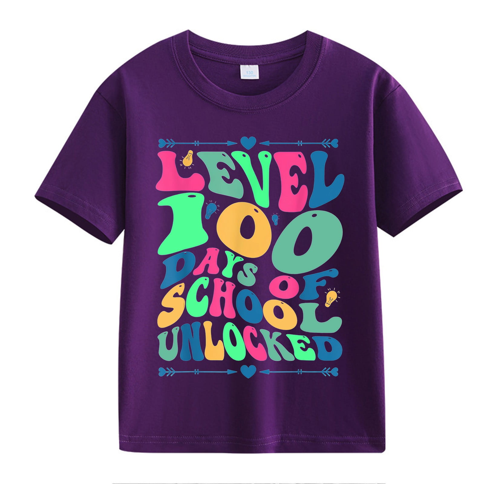 XXWXYD Clearence Educational Milestone Youth Tee - 100th Day ...
