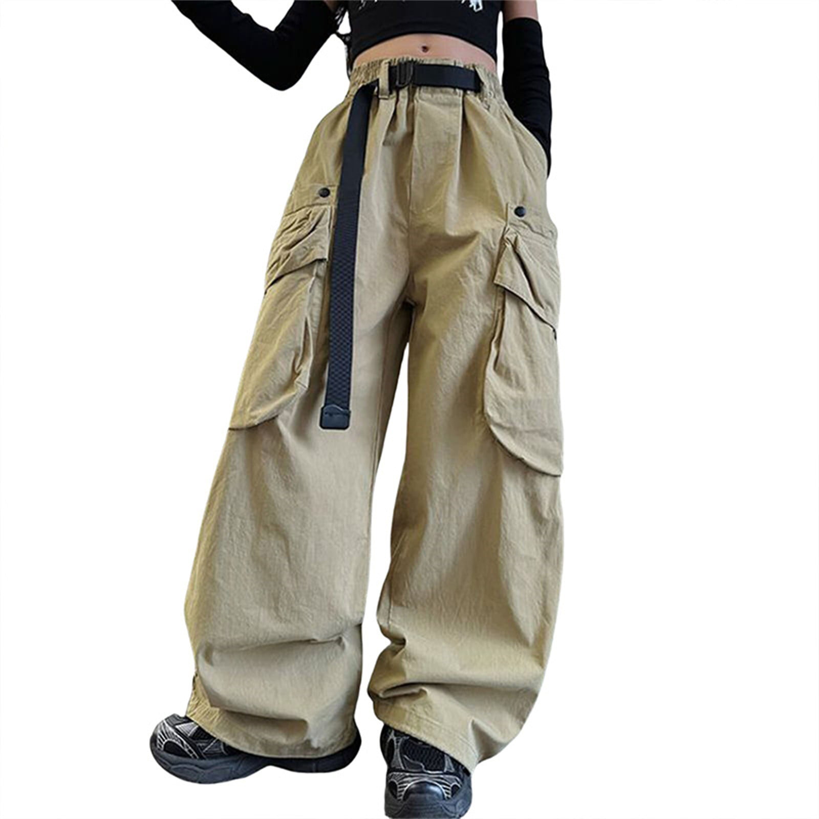 XXWXYD Clearence Girls Baggy Overalls 90s Grunge Style Wide Leg ...