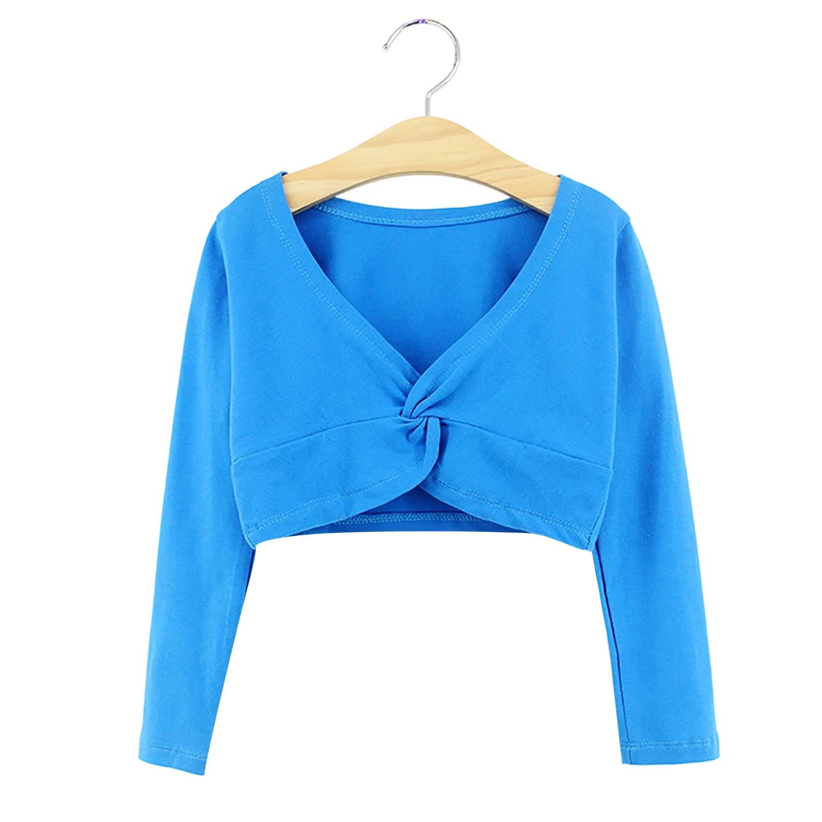 XXWXYD Girls Ballet Wrap Top Dance Shawl Coat Knitwear Velvet Thicken ...