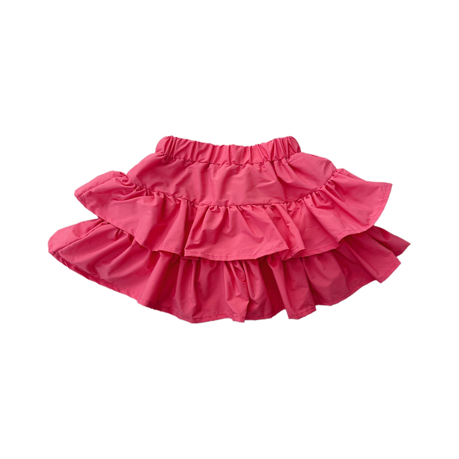 XQYLOS Clearence Anti-Slip Double Peplum Cake Skirt for Toddler Girls ...