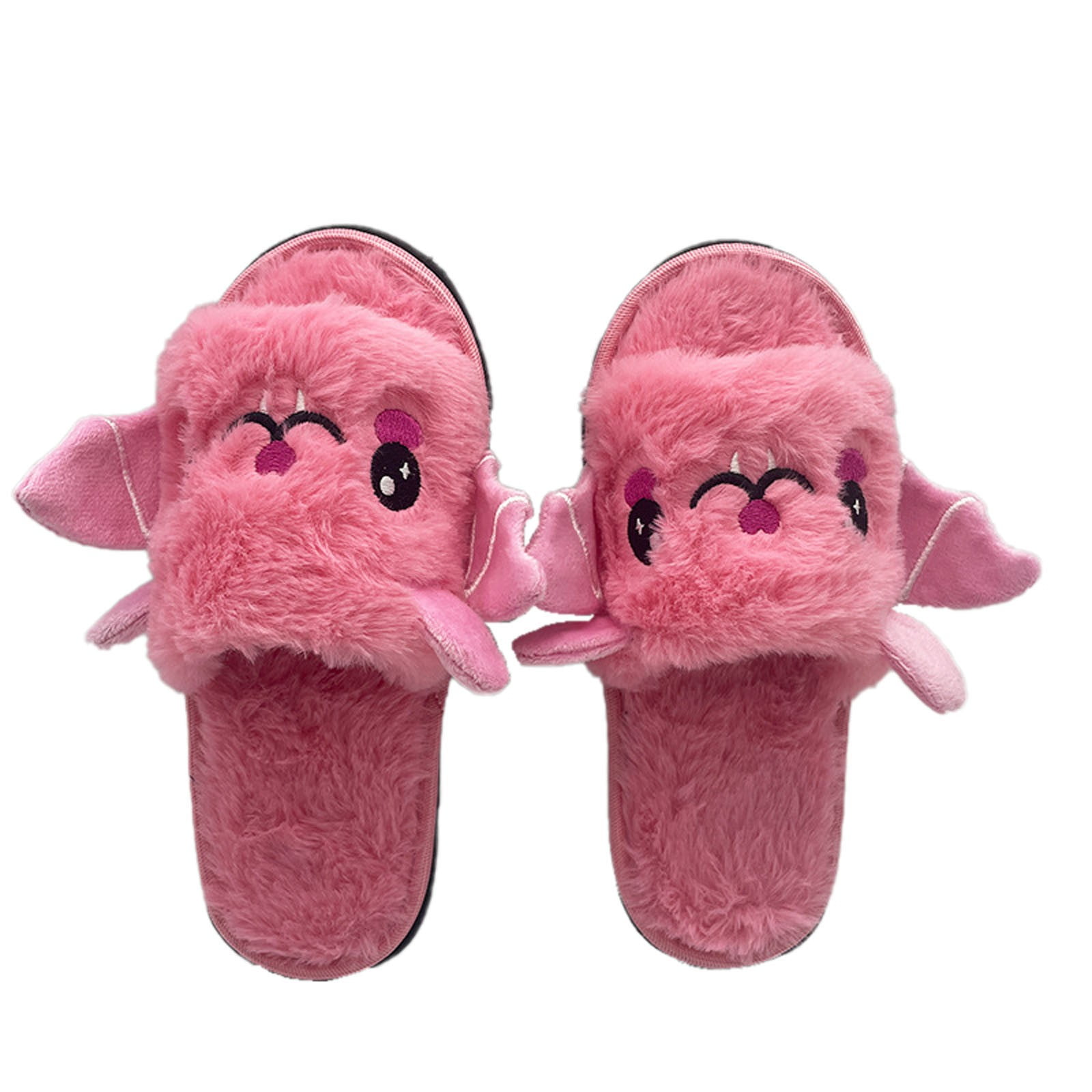 XXWXYD Halloween Plush Bat Slippers for Kids - Carton Animal Costume ...