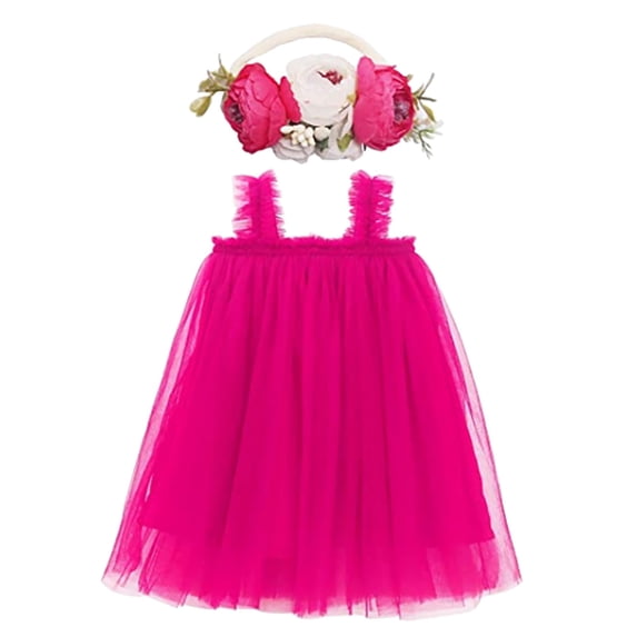 XXWXYD Layered Tulle Tu𝗍u Dress Toddler Girls Baby Girl Rainbow Tu𝗍u ...