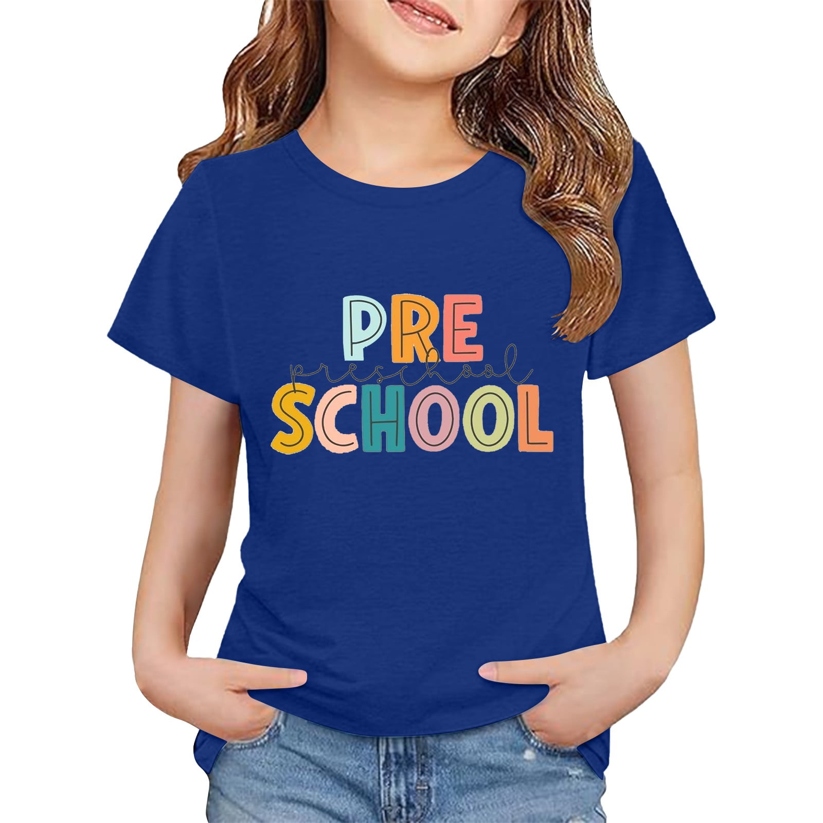 XXWXYD Teacher and Student First Day of School Shirts Boys Girls ...
