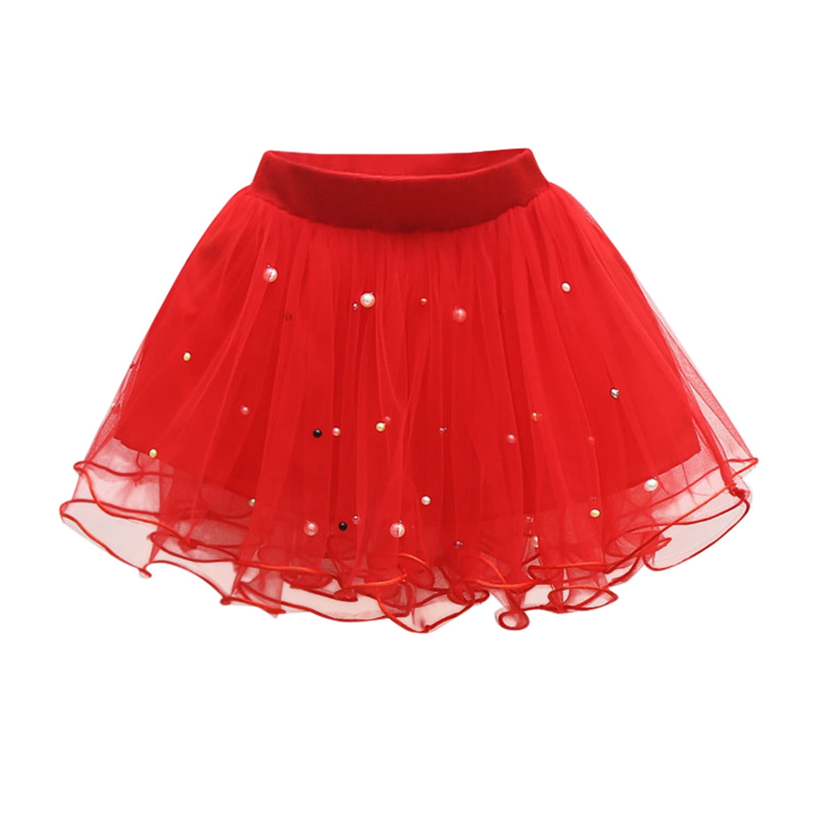 XXWXYD Teen Girls Kawaii Tulle Skirt Cute Festival Par𝗍y Dance Sparkly ...