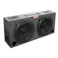 XXX KIC120 Woofer Box Dual 12" Xxx 2-Way Loaded Angle Style; 500Watts ...