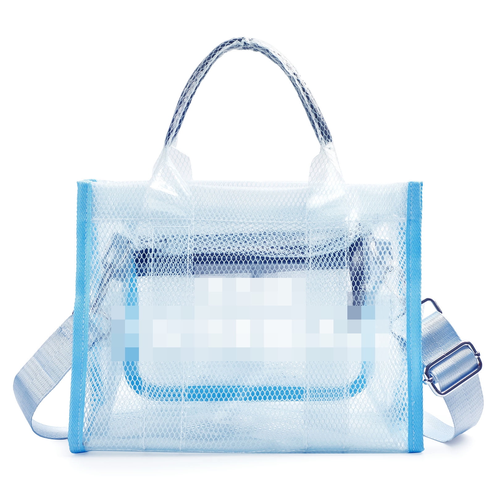 XXXFLOWER Clear Tote Bag for Women - PVC The Tote Bag Crossbody Bags ...