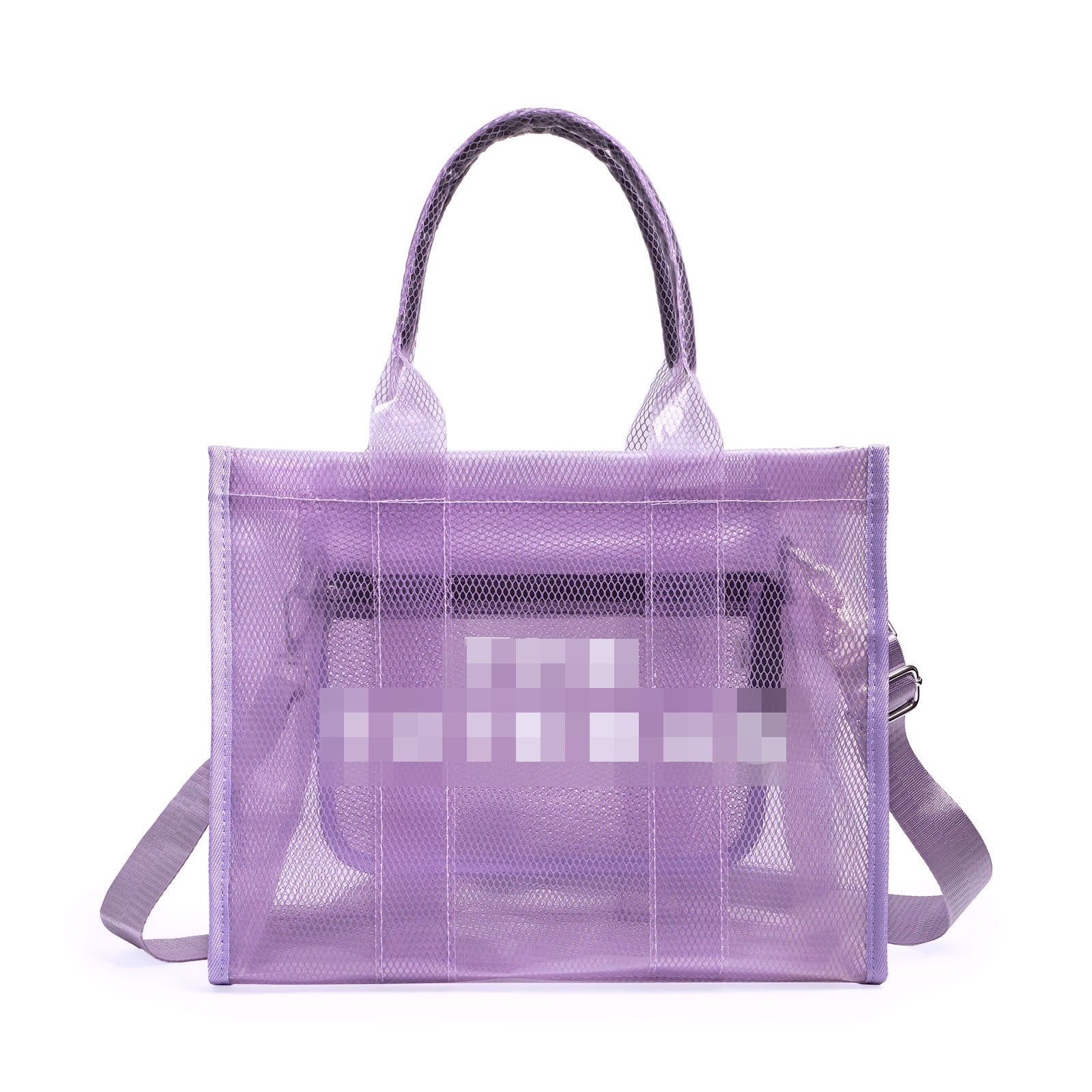 XXXFLOWER Clear Tote Bag for Women - PVC The Tote Bag Crossbody Bags ...
