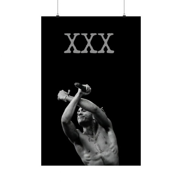 Xxxtentacion Poster Rap Poster Hip Hop Poster