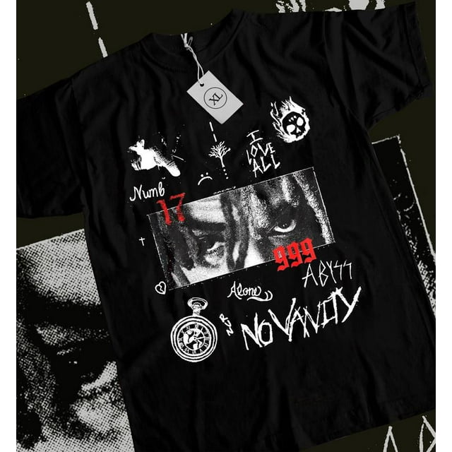 Xxxtentacion Tattoo Inspired Vintage Rap A5 Unifort Tee T Shirt