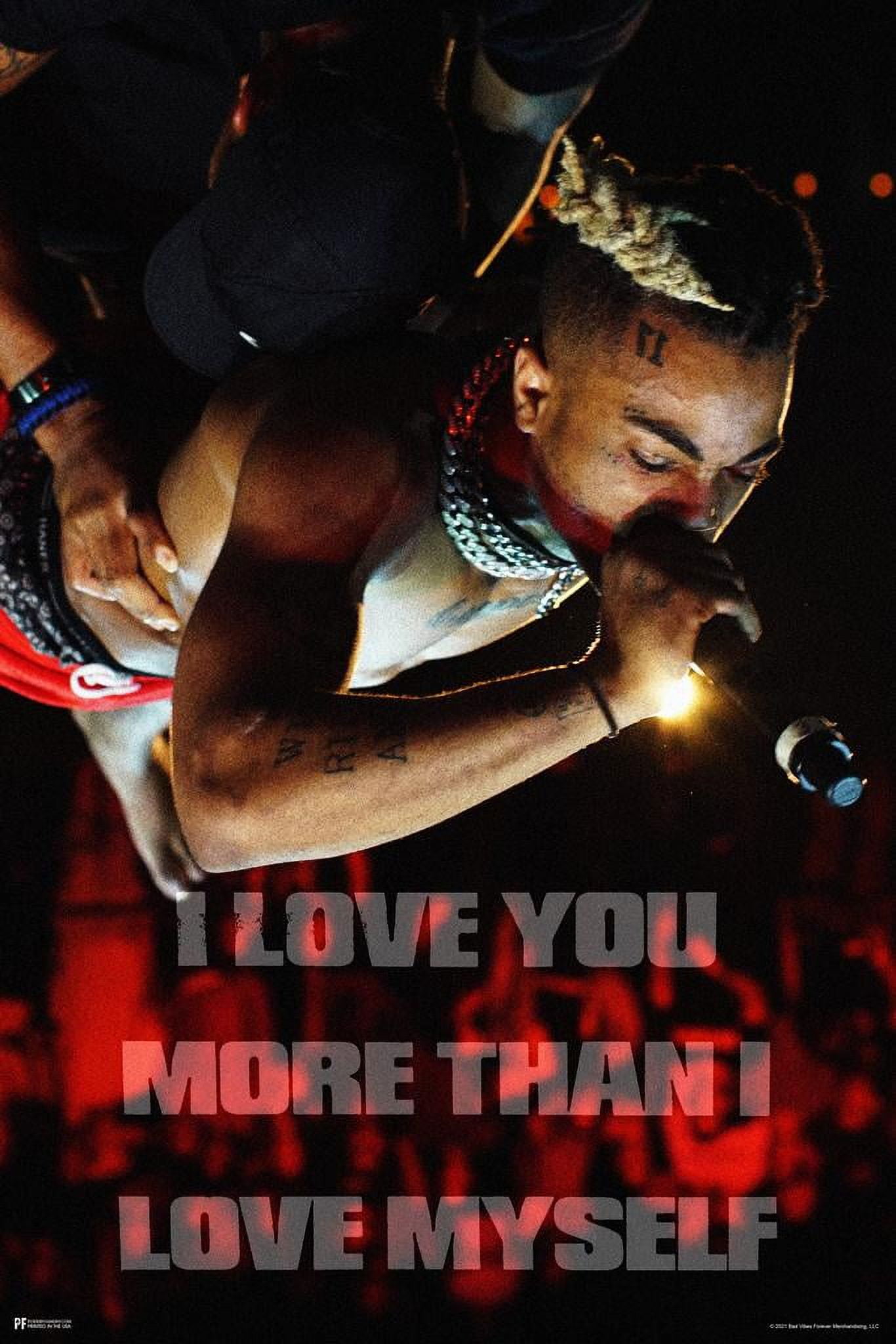 XXXtentacion Poster I Love You More XXXtentacion Merch Bad Vibes ...