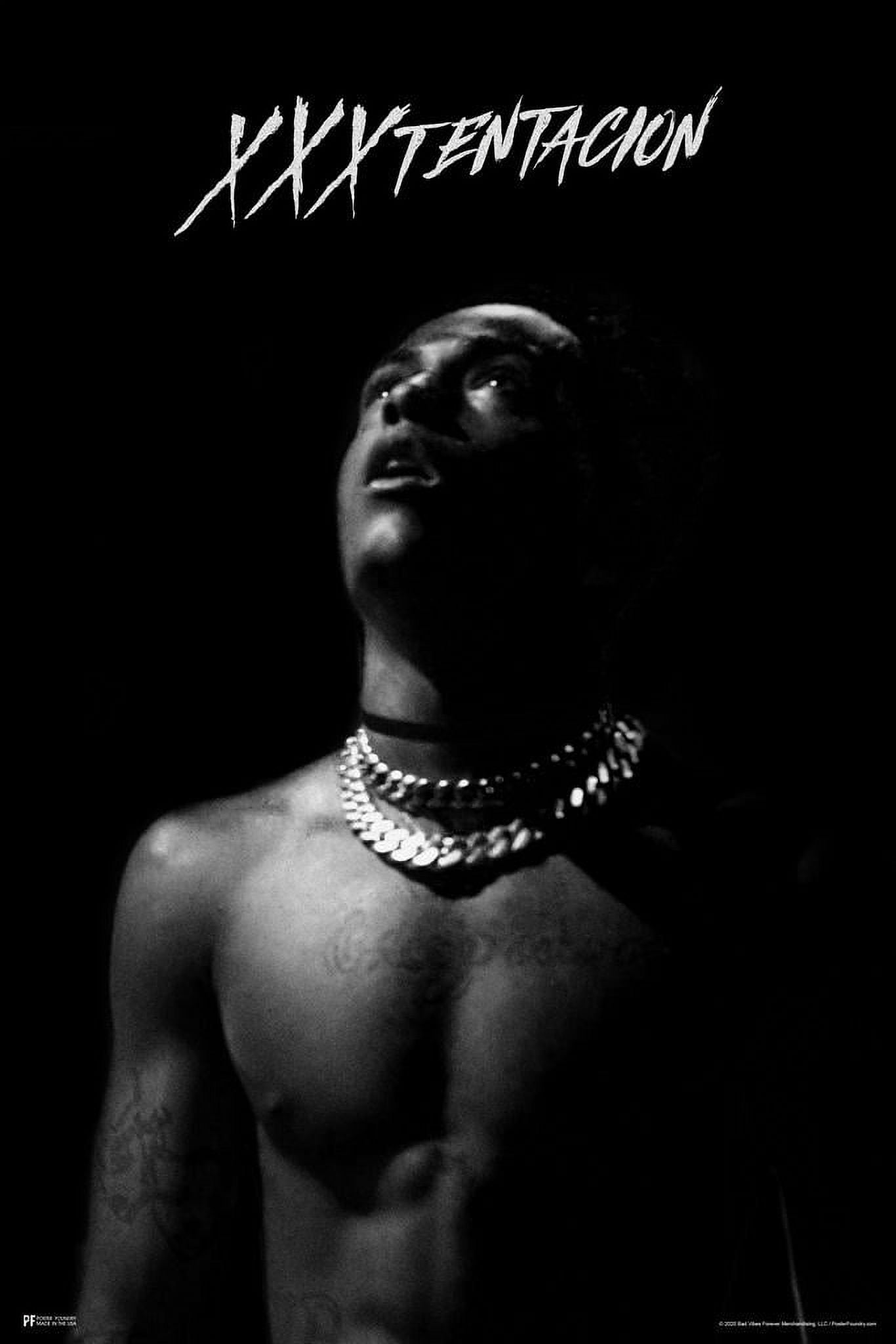 XXXtentacion Poster Looking Up XXXtentacion Merch Bad Vibes Forever XXX ...