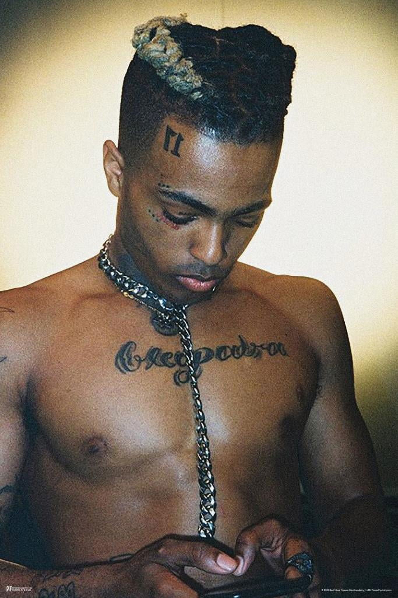 XXXtentacion Poster Texting XXXtentacion Merch Bad Vibes Forever XXX 17 ...