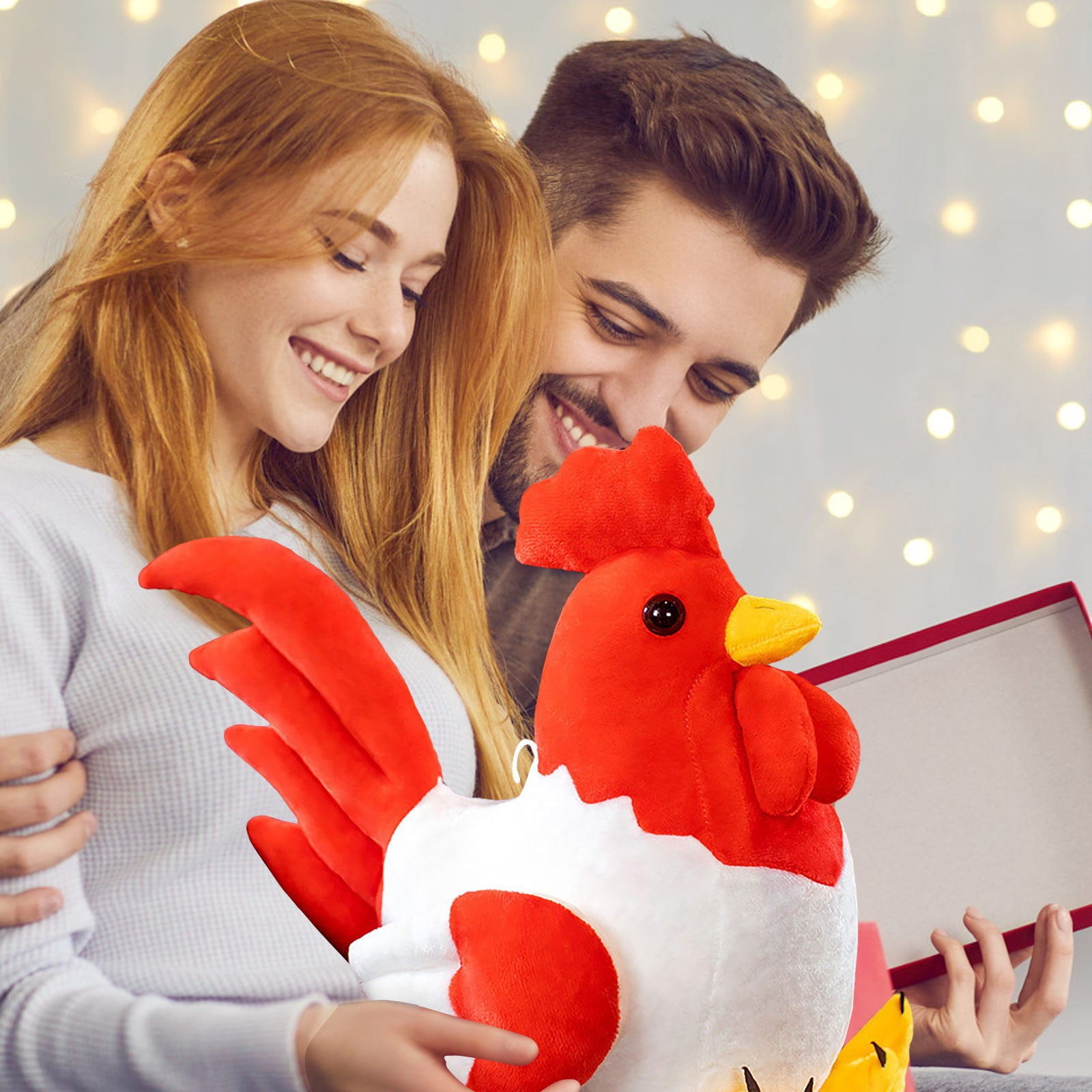 XXYoung Clearance! Oversized Rooster Stuffed Animal Toy Doll With ...